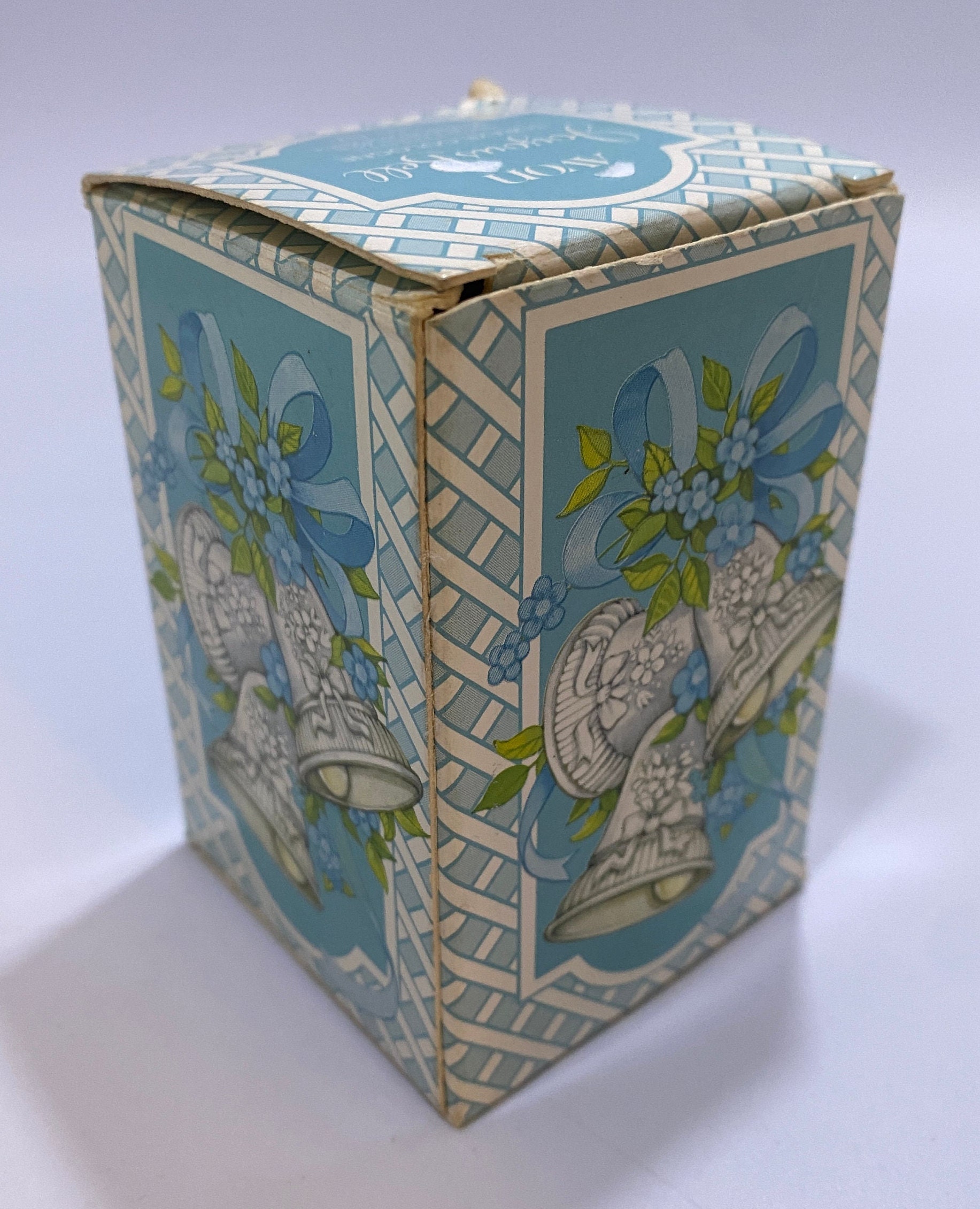 Vintage Avon 'joyous Bell' Topaz Cologne/perfume Full - Etsy