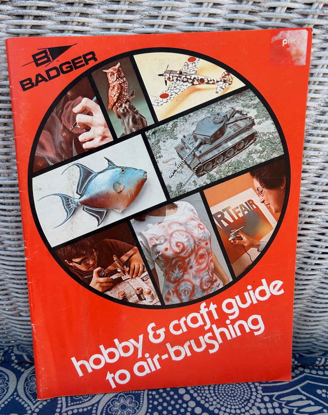 Vintage Badger Hobby & Craft Guide to Airbrushing Project Instruction ...
