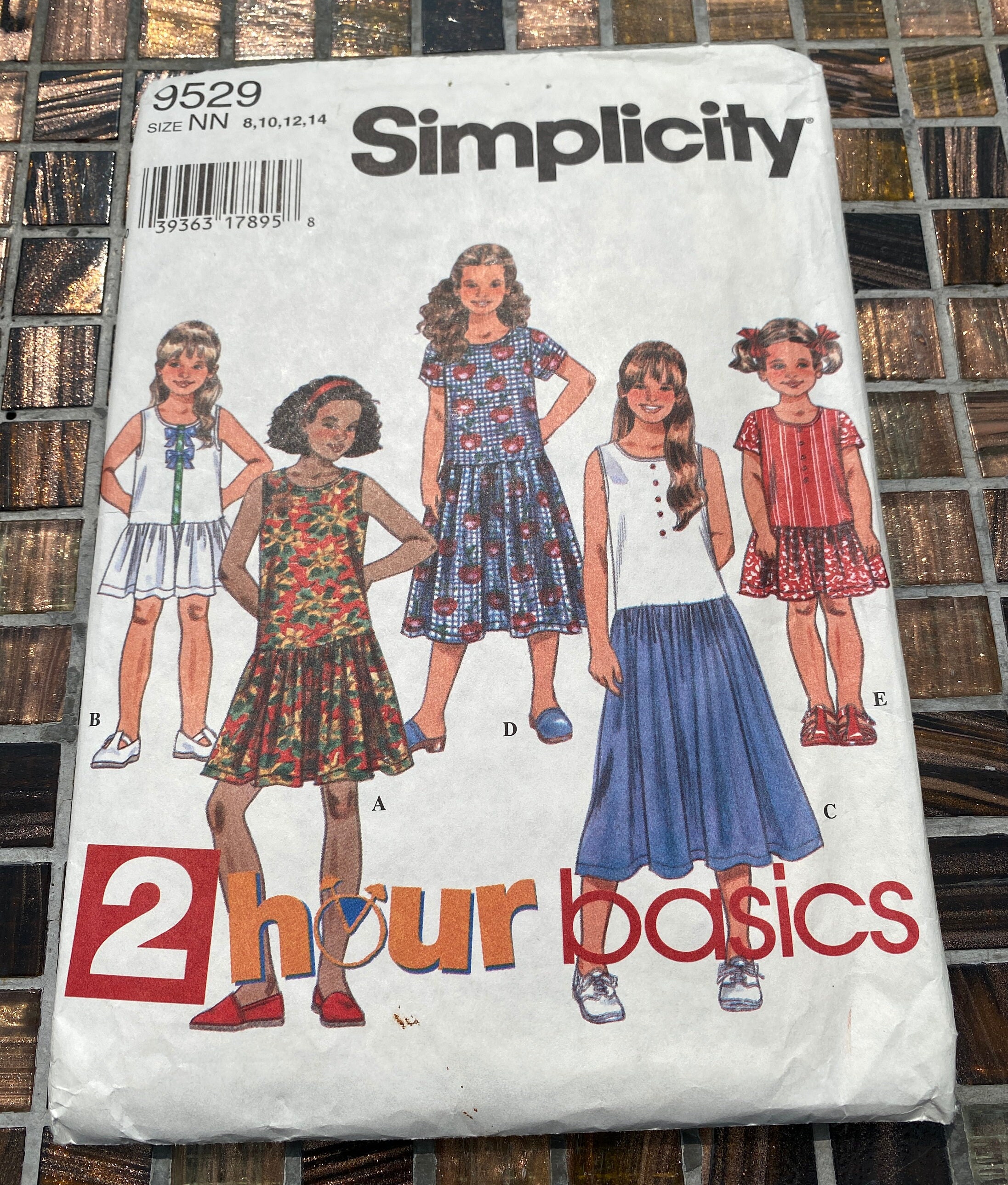 Vintage Simplicity Sewing Pattern 9529 Size NN 8101214 - Etsy