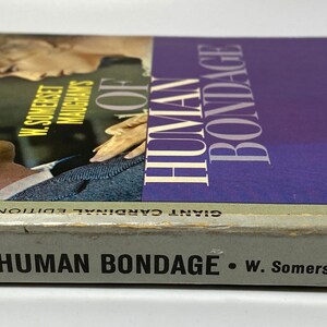 Vintage 'of Human Bondage' by W.somerset Maugham's Paperback Book 1963 ...