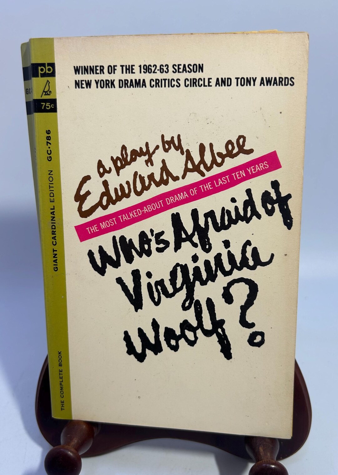 Vintage 'who's Afraid of Virginia Woolf?' Edward Albee Paperback Book ...