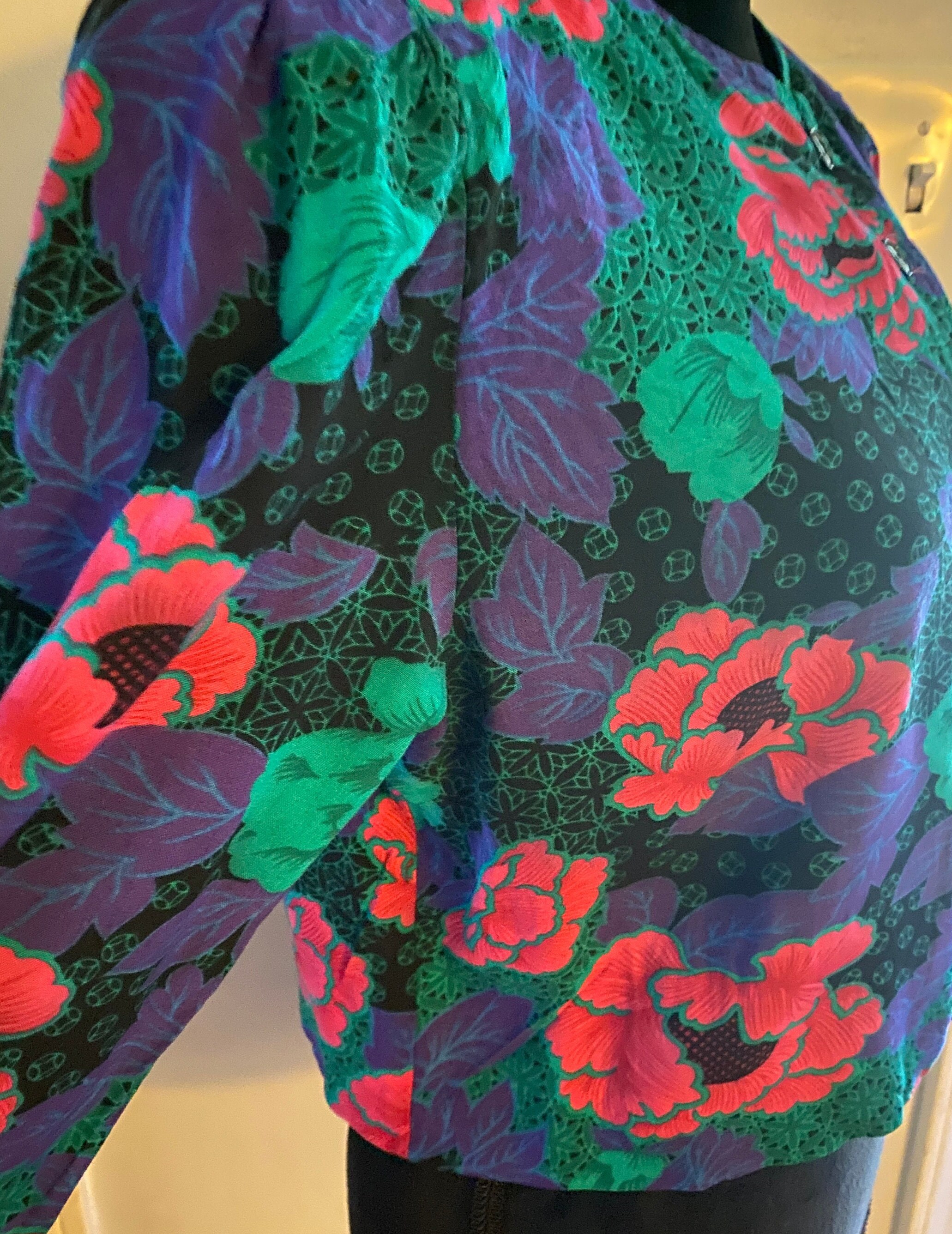 Vintage Jessica Howard by Mitchell Rodbell Button Front Long - Etsy