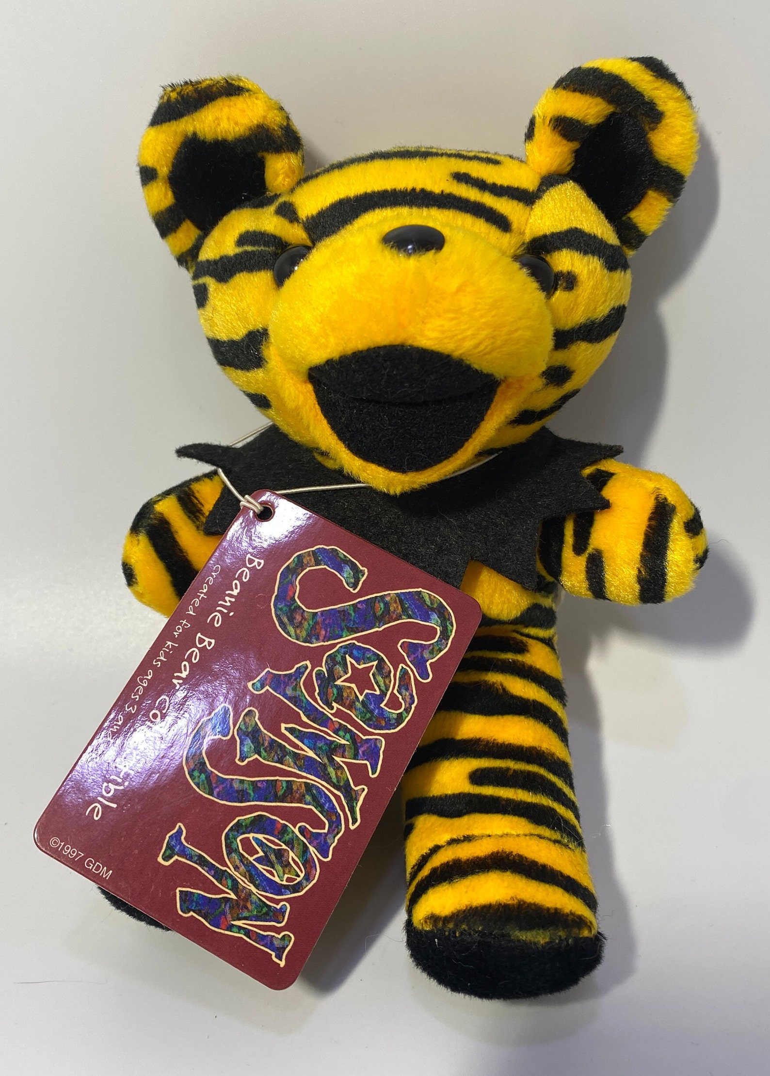 Vintage Grateful Dead Beanie Bear 'samson' 1st Edition - Etsy