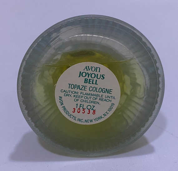 Vintage Avon 'Joyous Bell' Topaz Cologne/Perfume Full… - Gem
