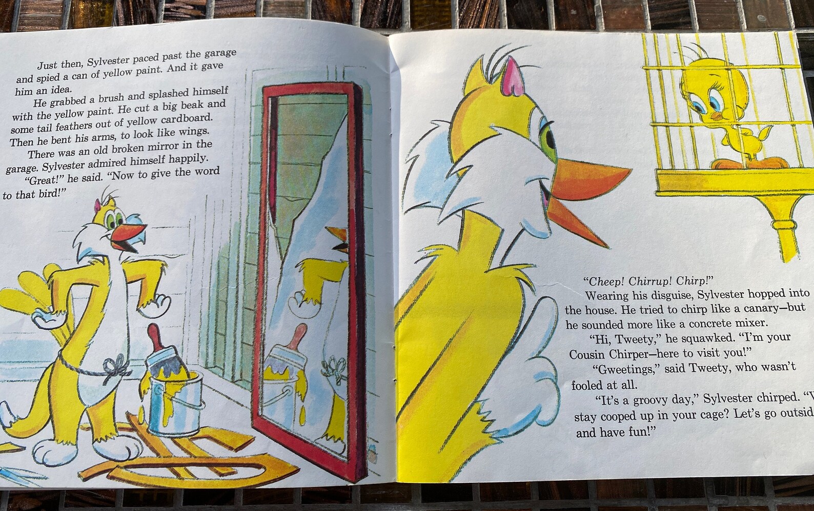 Vintage Tweety and Sylvester Kid Stuff Book and Record - Etsy