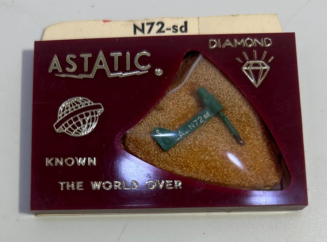 Vintage Astatic Diamond NOS Replacement Record Player Stylus/needle N72-sd Astatic - Etsy