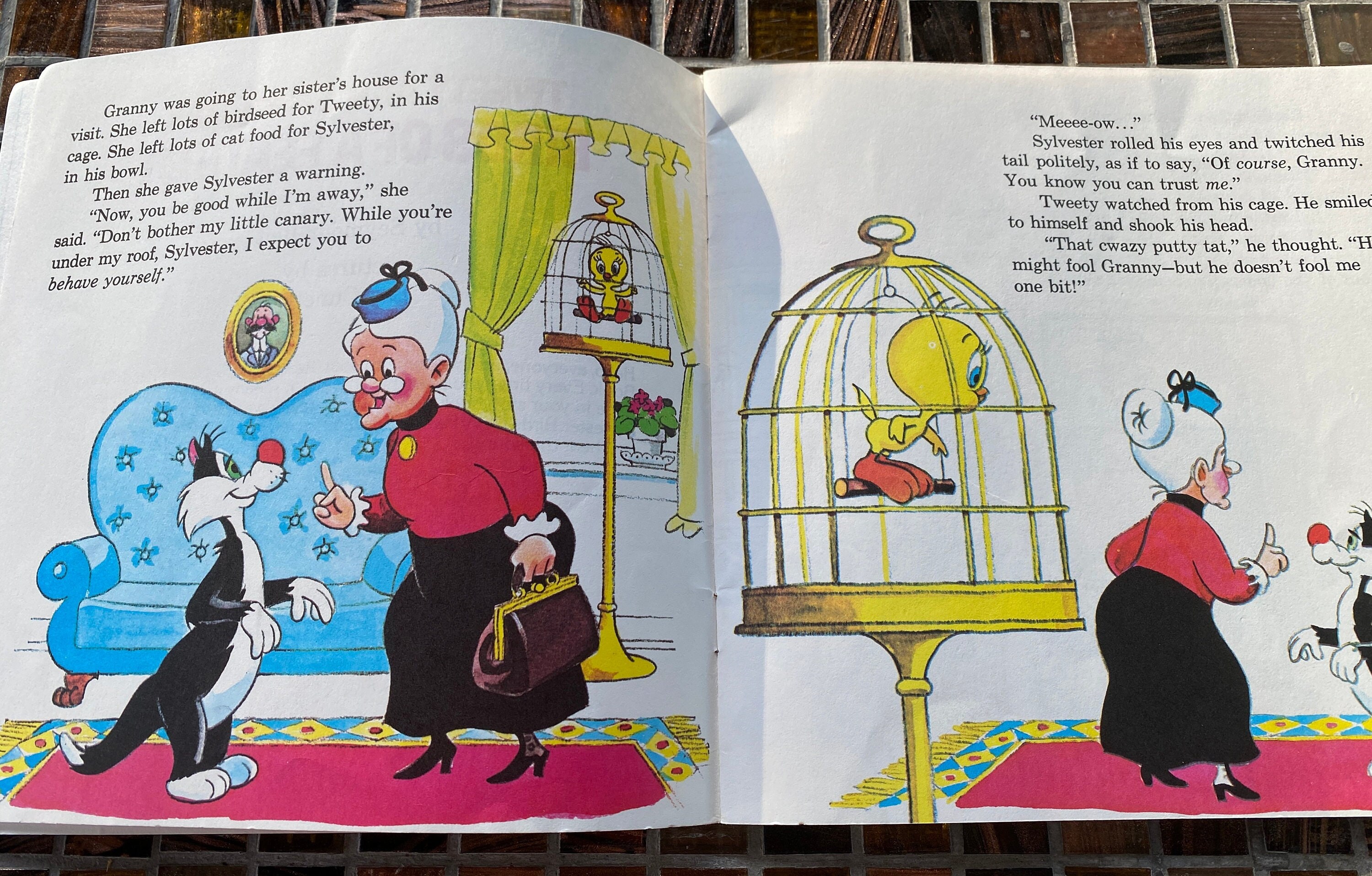 Vintage Tweety and Sylvester Kid Stuff Book and Record - Etsy