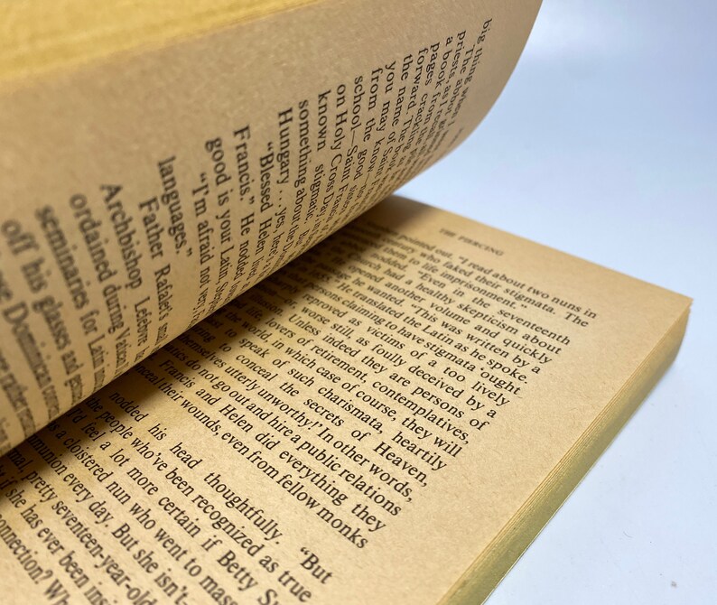 Vintage 'the Piercing' by John Coyne Paperback Book - Etsy