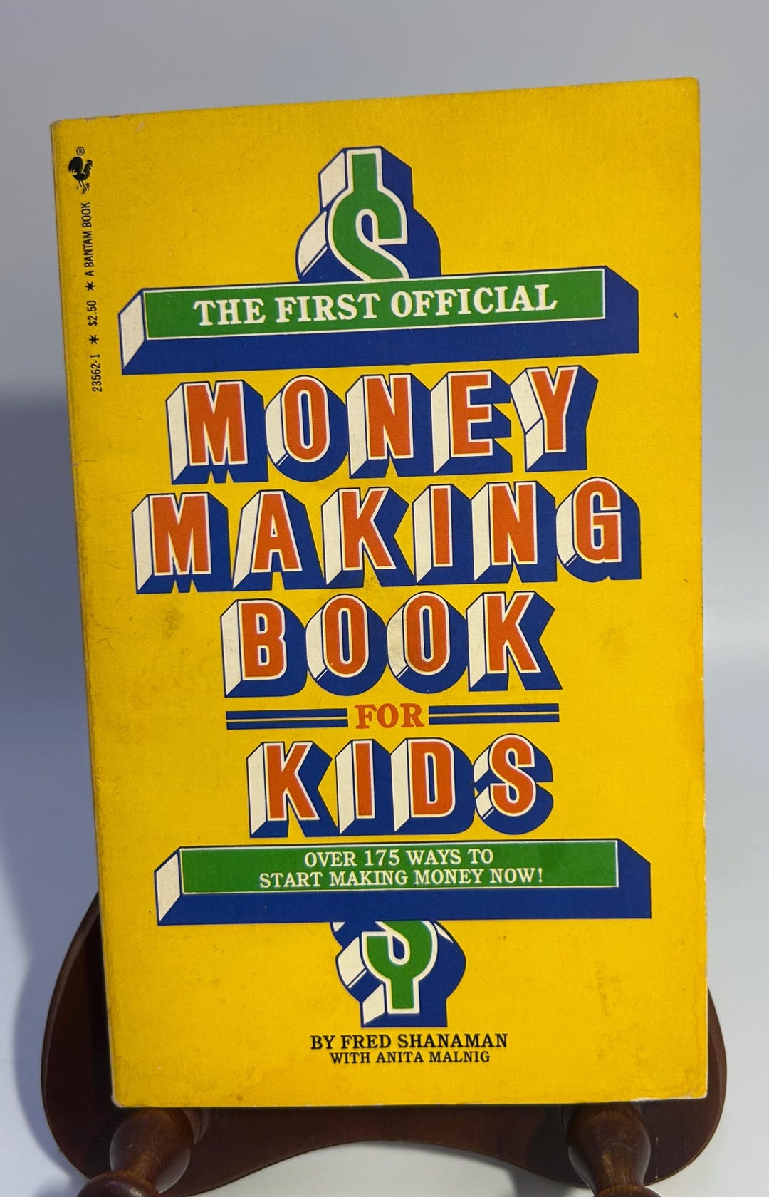 Vintage 'the 1st Official Money Making Book for Kids' by Fred Shanaman ...