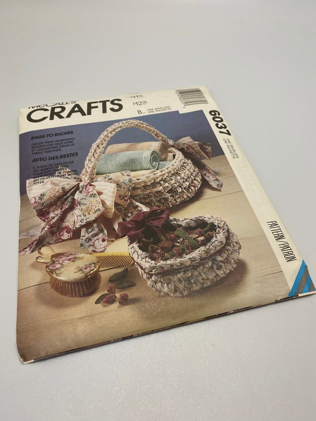 Vintage Mccall's Crafts Sewing Pattern 6037 Home Accents 1992 - Etsy