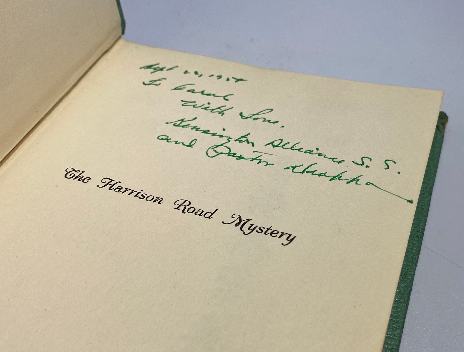 Vintage 'the Harrison Road Mystery' by John Bechtel - Etsy