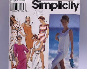 Vintage Kwik Sew Sewing Pattern 1848 Misses Dresses 1988 Size XS-XL - Etsy