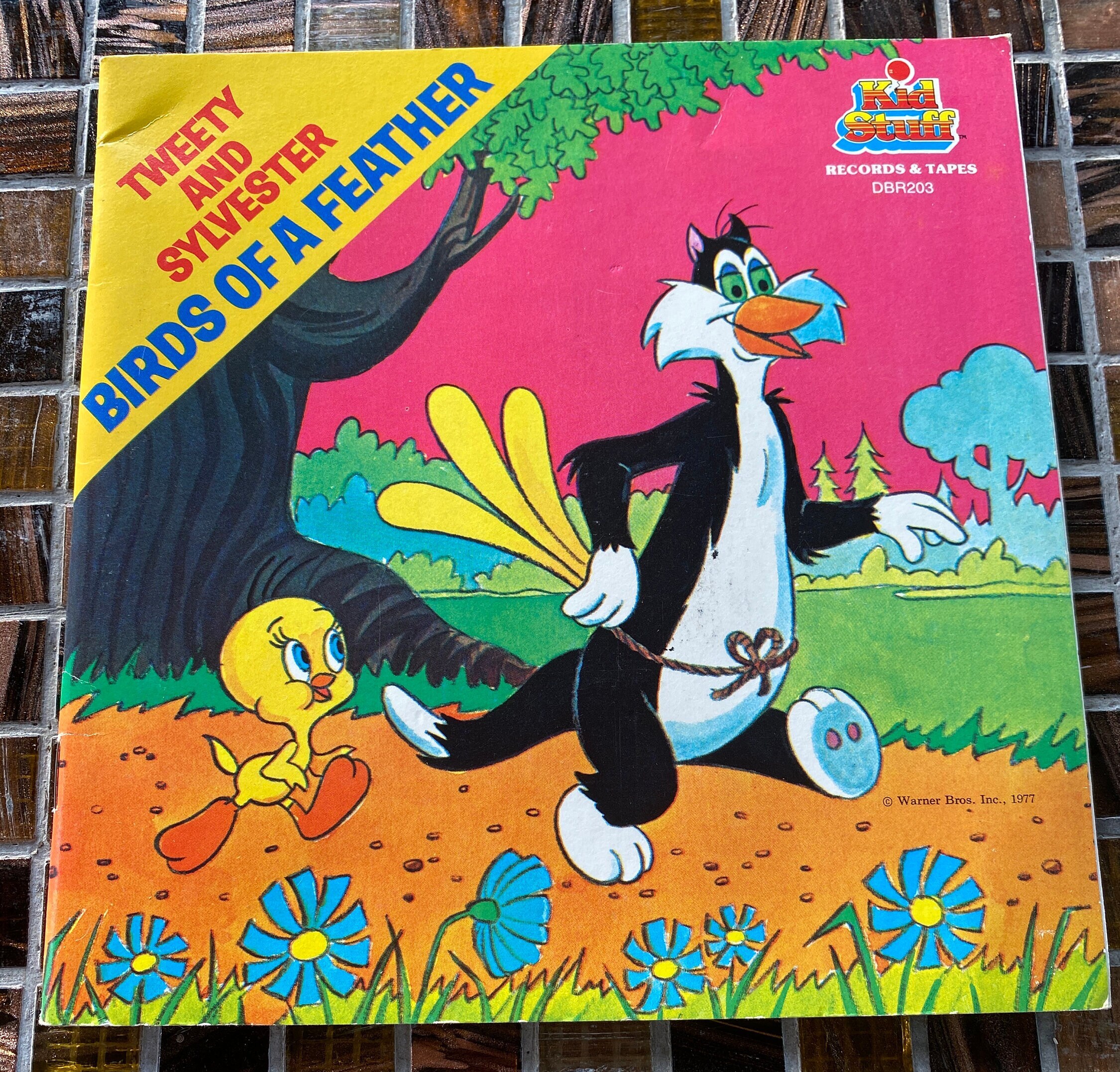 Vintage Tweety and Sylvester Kid Stuff Book and Record - Etsy