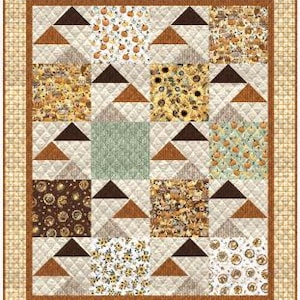 PDF, FLYING HIGH Quilt, 62'' X 74'', Tutoriel - Happy Falliday of ...