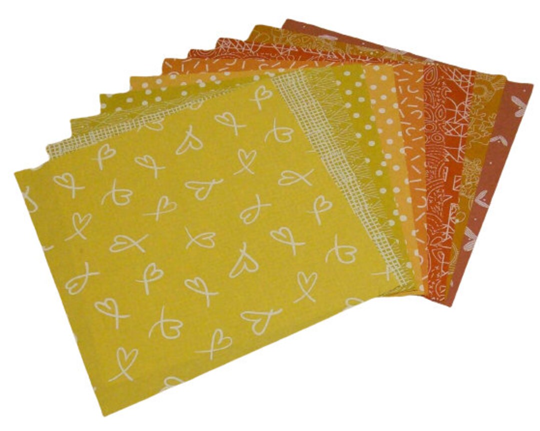40 Layer Cake 10"x10", Pre-cut Cotton, YELLOW - Century D'andover ...