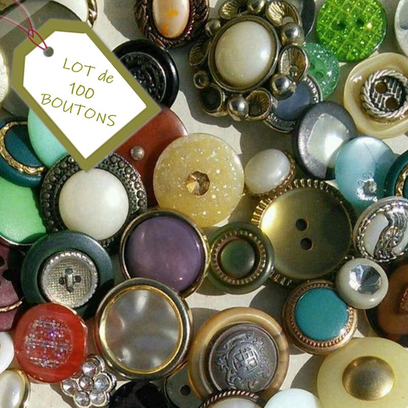 Designer Buttons - Etsy