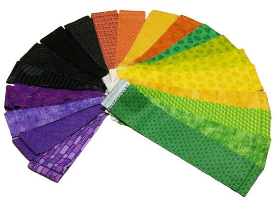 20 Jelly Rolls, Pre-cut Cotton, HALLOWEEN COLORS - Etsy
