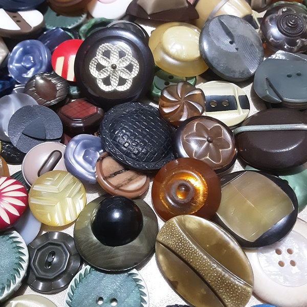 Art Deco Button - Etsy