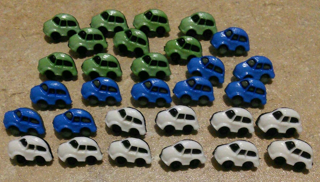 17mm, 30 Buttons Char, Fancy Button, BF51 - Etsy