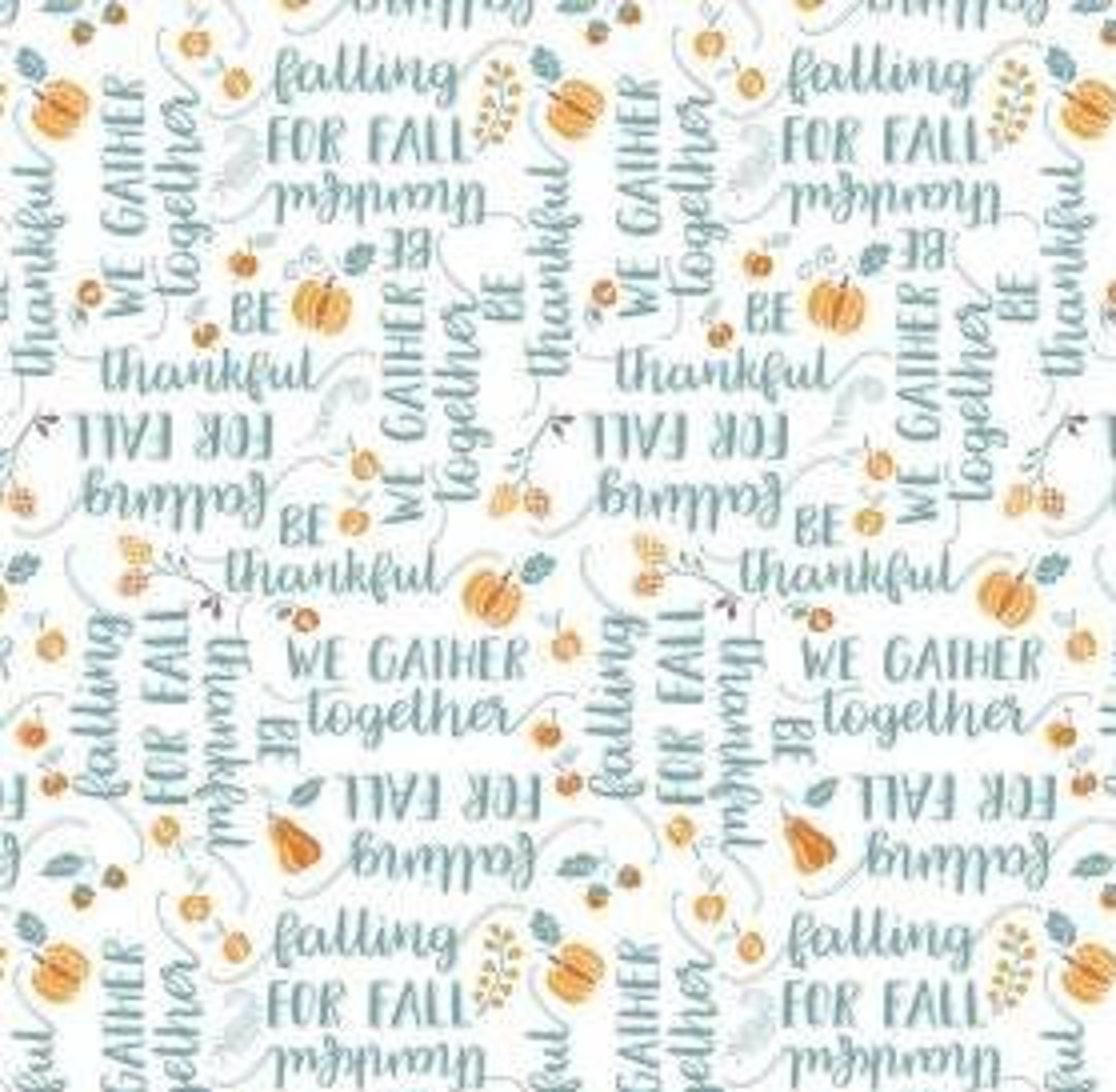 CAMELOT FABRICS Ode to Fall 66180206 Col 01 Autumn - Etsy UK