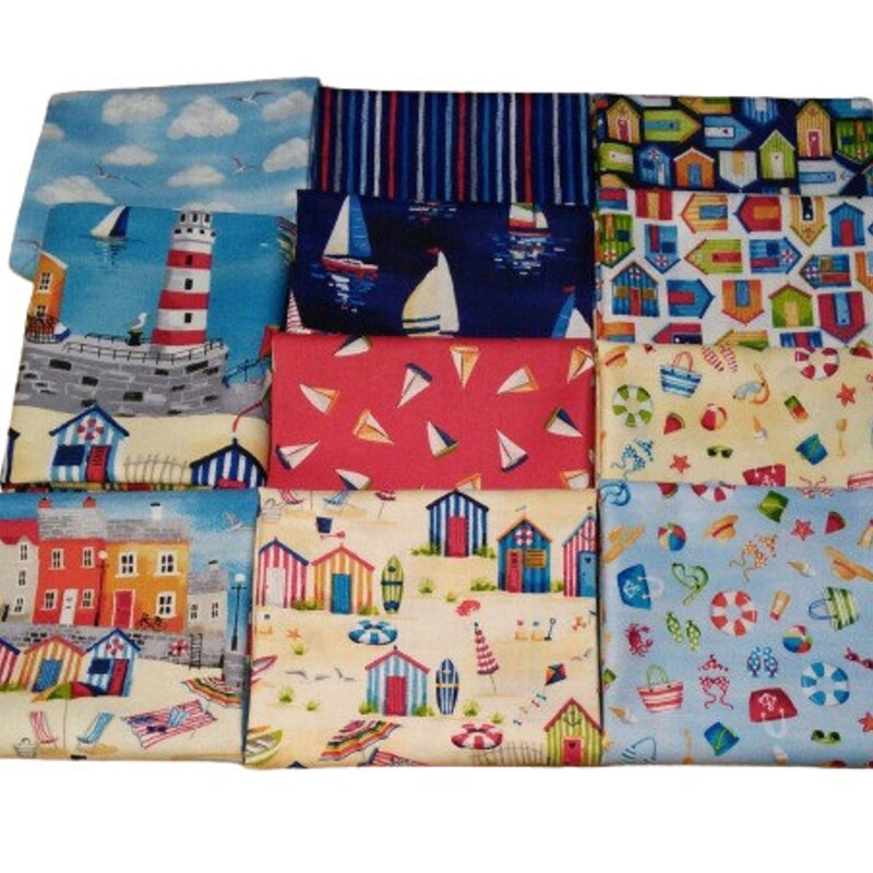 Seashore Fabric - Etsy