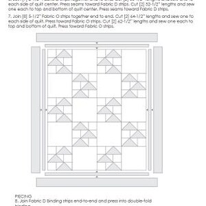 PDF, FLYING HIGH Quilt, 62'' X 74'', Tutoriel - Happy Falliday of ...