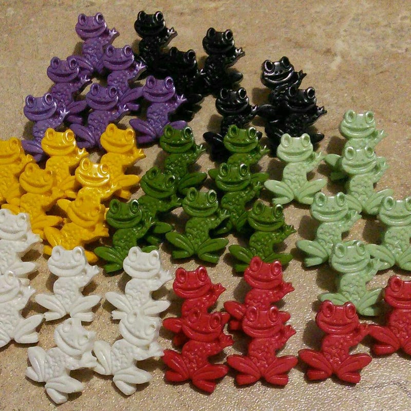 Frog Button - Etsy
