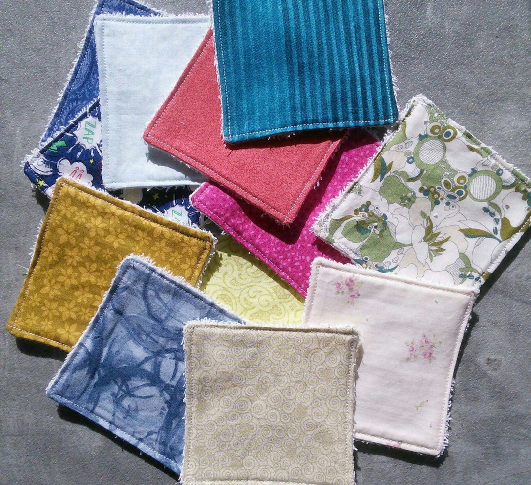 5 Washable Wipes, 10cm X 10cm - Etsy