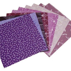 40 Layer Cake 10"x10", Pre-cut Cotton, VIOLET - Century D'andover ...