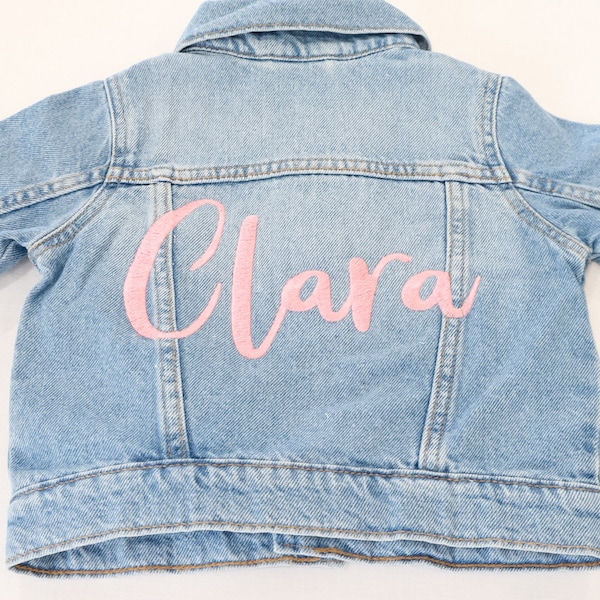 Embroidered Denim - Etsy