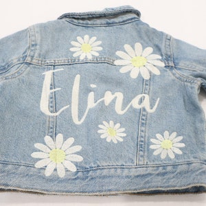 Name Jacket, Embroidered Denim Jacket, Custom Denim Jacket ...