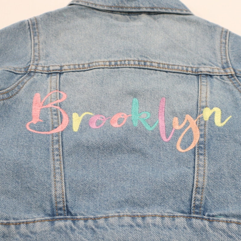 Embroidered Jacket - Etsy