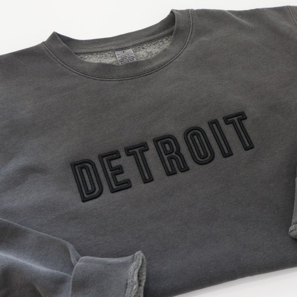 Detroit Embroidery - Etsy