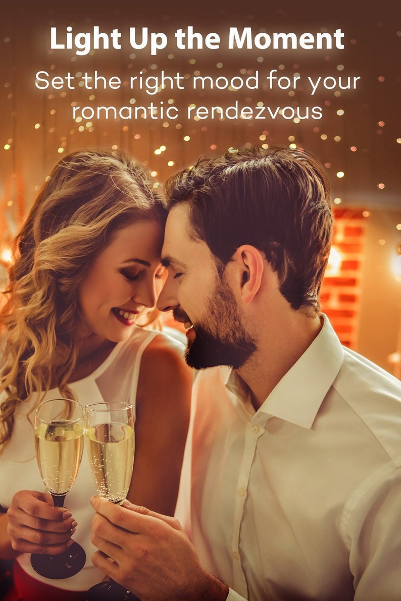 LED String Lights 33 ft 10 m with 100 LEDs Waterproof | Etsy