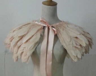 Feather cape | Etsy