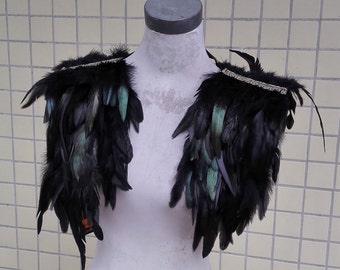 Feather cape | Etsy