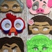 Character Face Mask Great for Birthday Parties, Dress Up, Cosplay ...