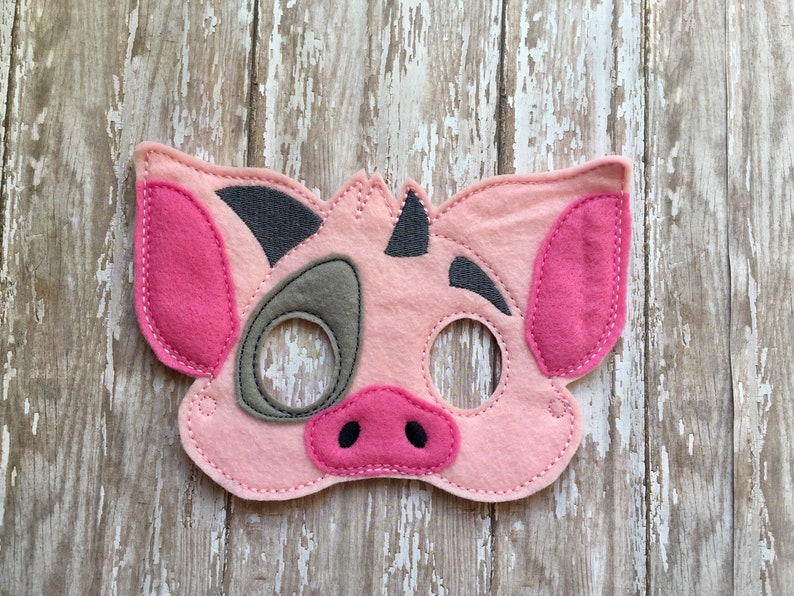 Character Face Mask Great for Birthday Parties Dress Up - Etsy