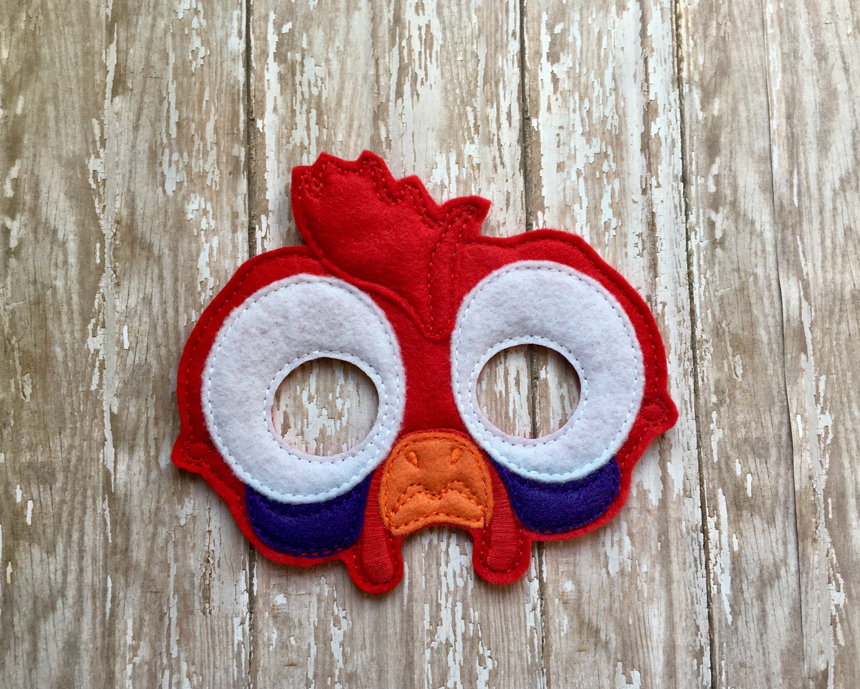 Character Face Mask Great for Birthday Parties Dress Up | Etsy