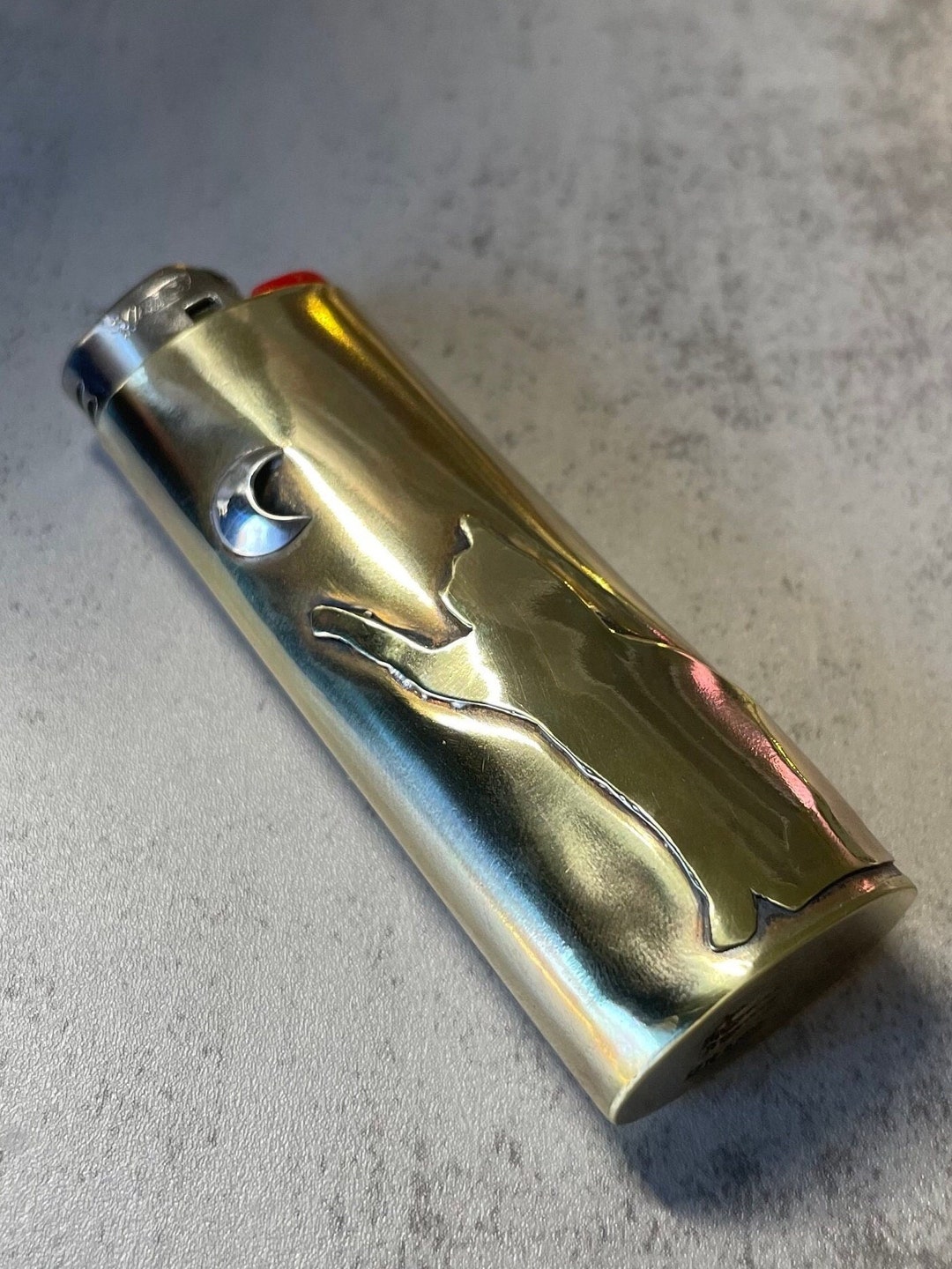 Cat Lighter Case Vintage Lighter Aesthetic Kitty Lighter Metal Lighter ...