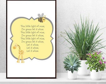 This Little Light of Mine Printable - Etsy