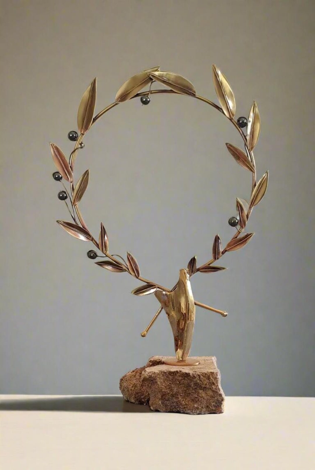 Greek Olive Wreath, Handmade Wreath, Olive Wreath, Greek Home Decor ...