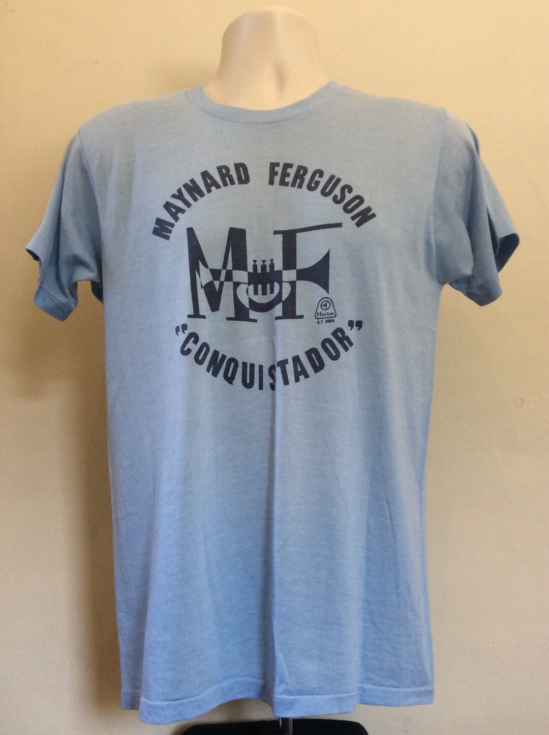 Vtg 1977 Maynard Ferguson Conquistador T-shirt M 70s Jazz Thin 50/50 - Etsy