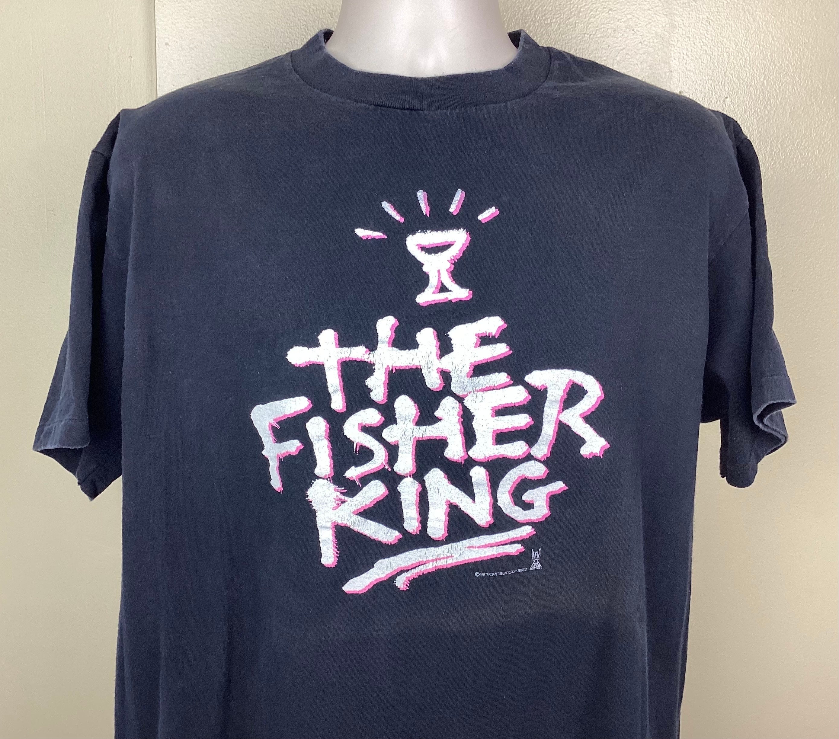 Vtg 1991 the Fisher King T-shirt Black XL 90s Terry Gilliam Robin ...