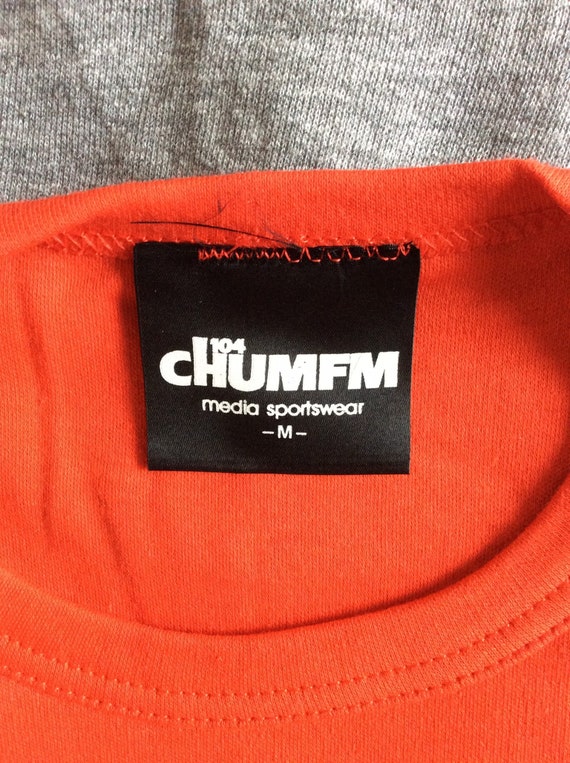 Vtg 70s CHUM FM Radio Station T-Shirt Red XS Toronto … - Gem