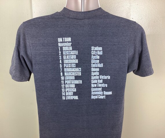 Vtg 1980 Tangerine Dream World Tour Concert T-shirt S/M Gray Vtg 1980 Tangerine Dream World Tour Concert T-shirt S/M Gray