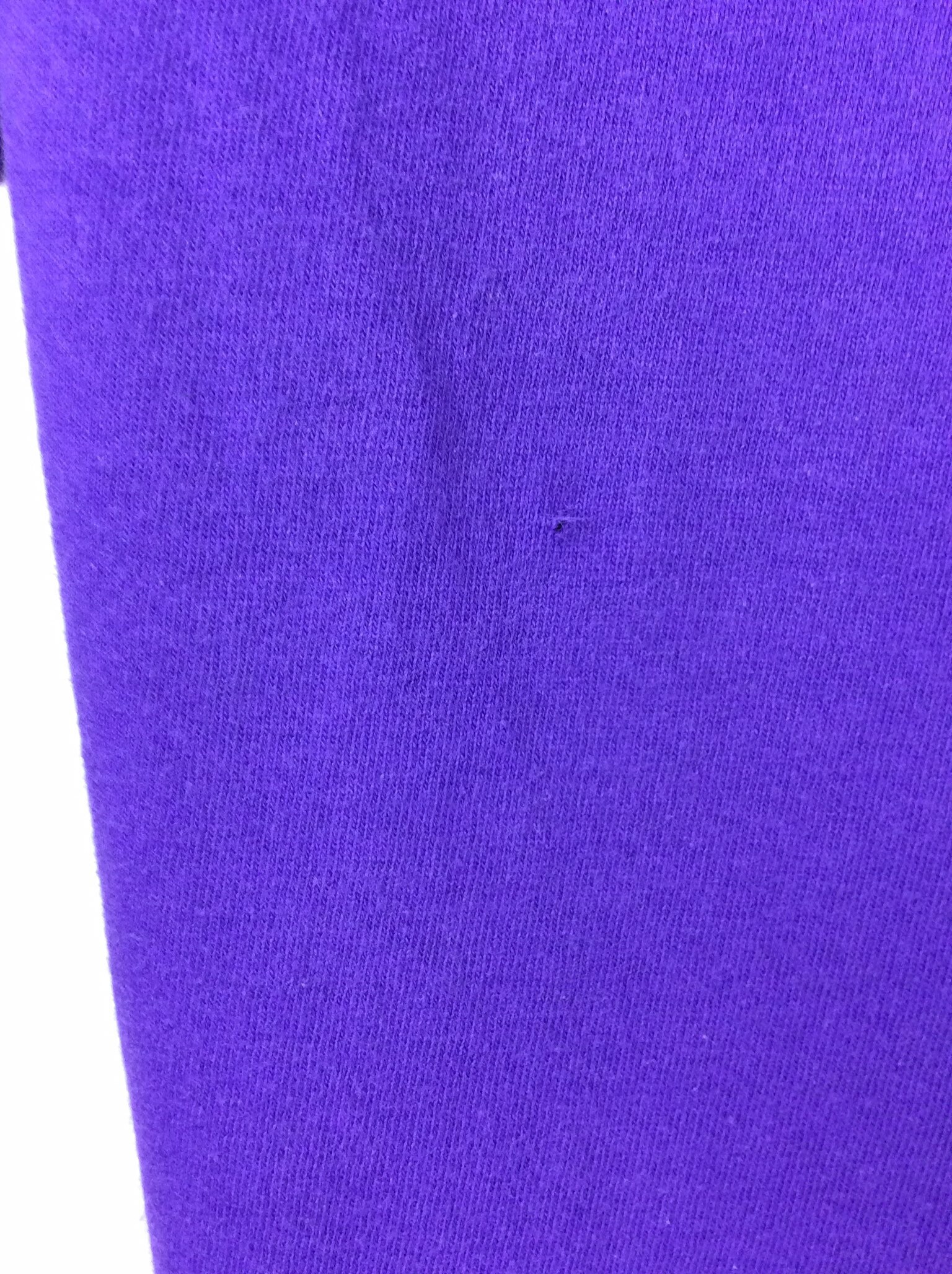 Vtg 90s Tultex Plain Purple Pocket T-shirt L/XL Blank Single Stitch ...