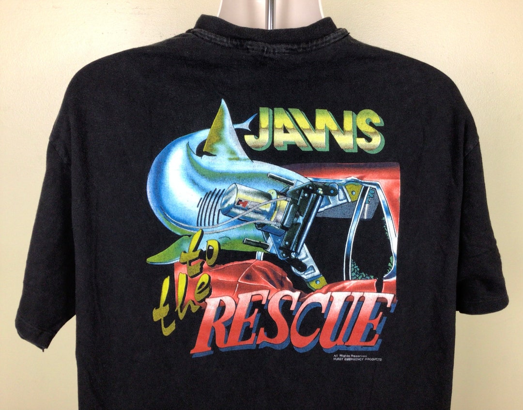 Vtg 90s Jaws of Life Hurst Rescue Systems T-shirt Black XL - Etsy