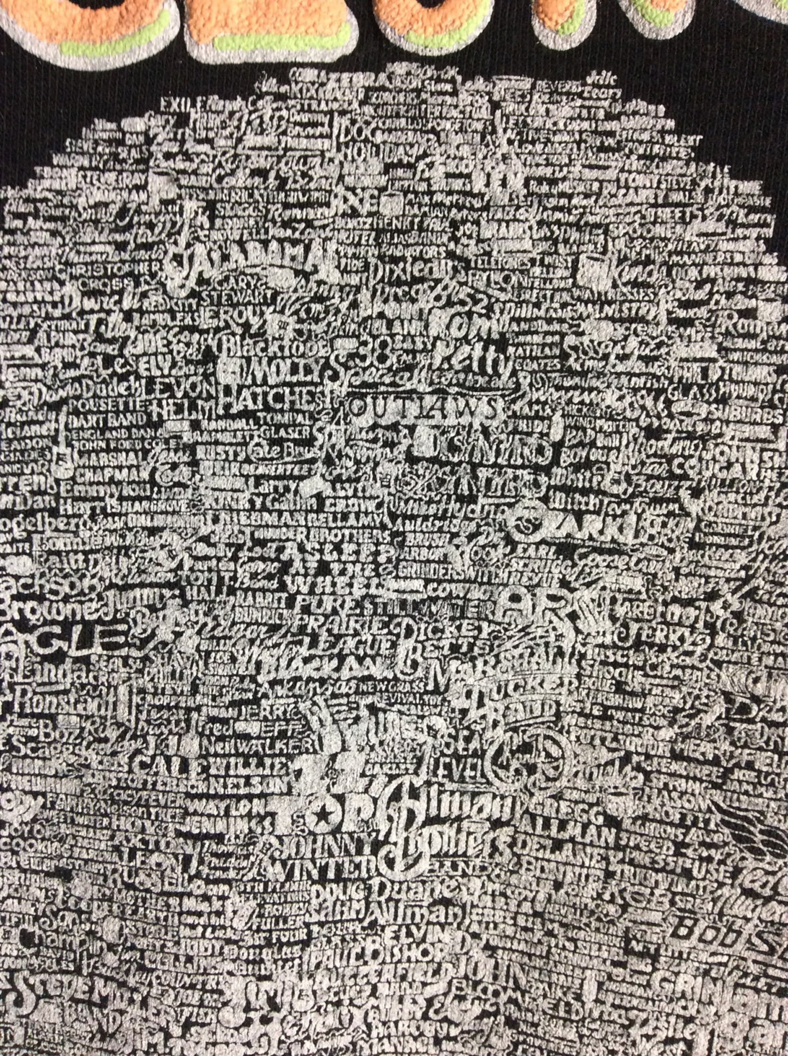 Vtg 1987 Family Tree of Rock and Roll T-shirt Black S 80s | Etsy