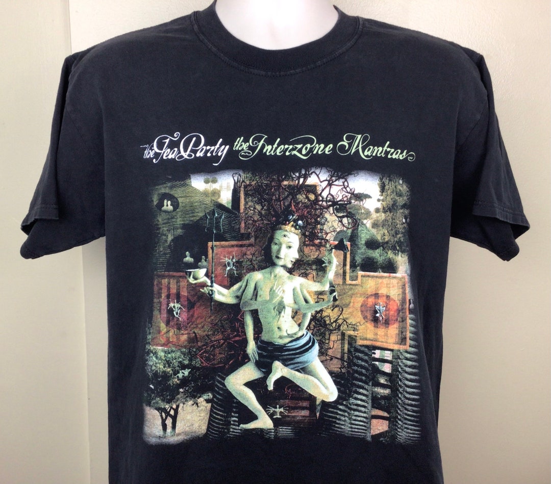 Vtg 2002 the Tea Party Interzone Mantras Concert T-shirt Black M Y2K ...